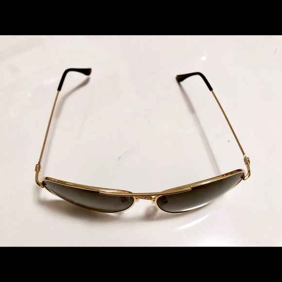 Accessories | Tinted Aviators With Gold Rim | Poshmark